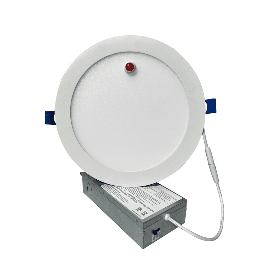 6" 16W SLIM DOWNLIGHT WITH 8W EMERGENCY BATTERY BACKUP CCT TUNABLE ...