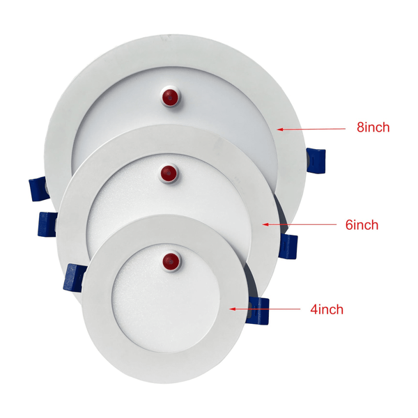 6" 16W SLIM DOWNLIGHT WITH 8W EMERGENCY BATTERY BACKUP CCT TUNABLE ...